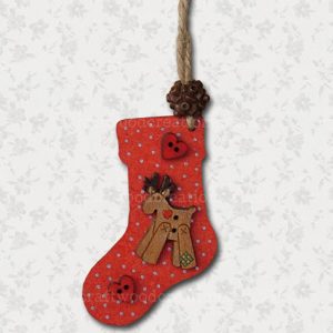 Christmas Stocking - Laser Cut Mdf Shapes